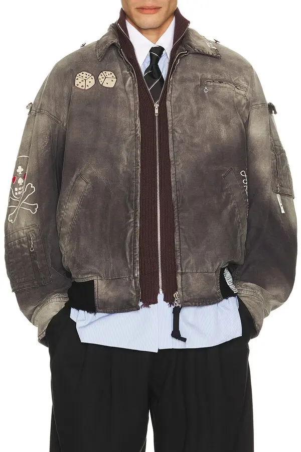 Mihara Yasuhiro Sun Faded Military Jacket