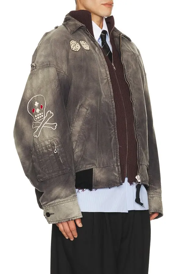 Mihara Yasuhiro Sun Faded Military Jacket