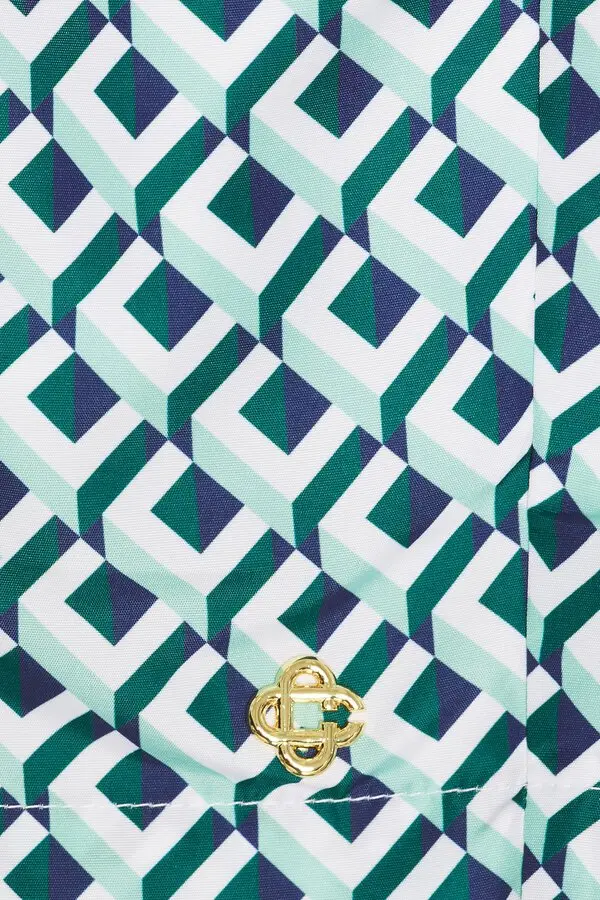 Casablanca Printed Swim Shorts - Monogram