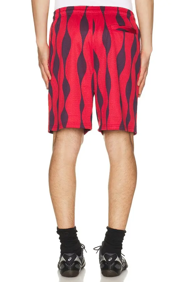 PARRA Waved Mesh Shorts