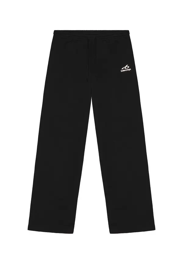 Balenciaga Oversized 运动长裤 - Black