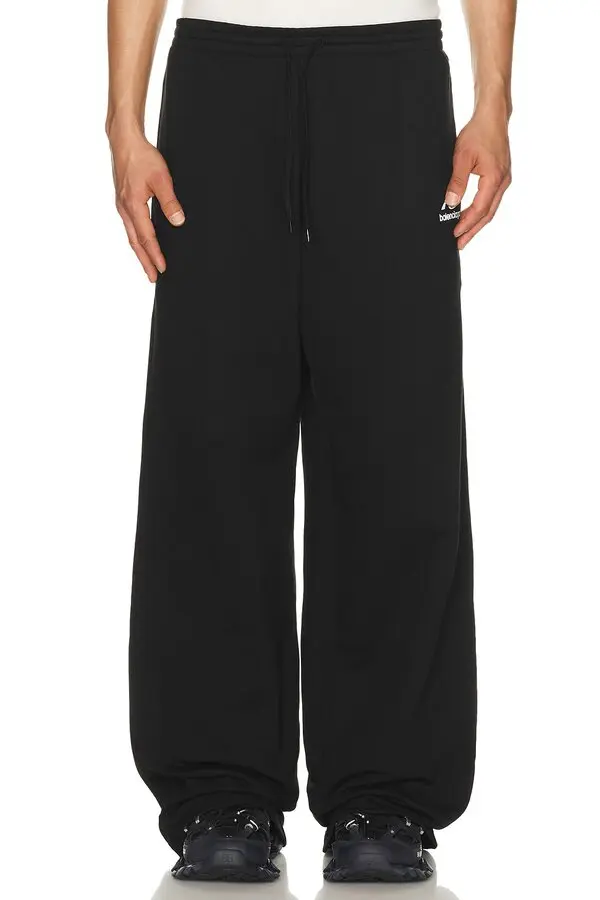 Balenciaga Oversized Baggy Sweatpants - Black
