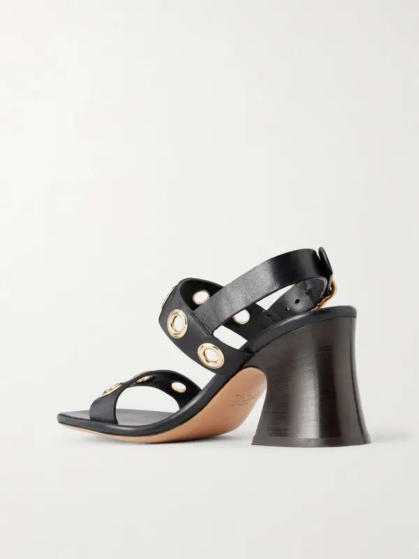 Chloé Embellished Leather Sandals