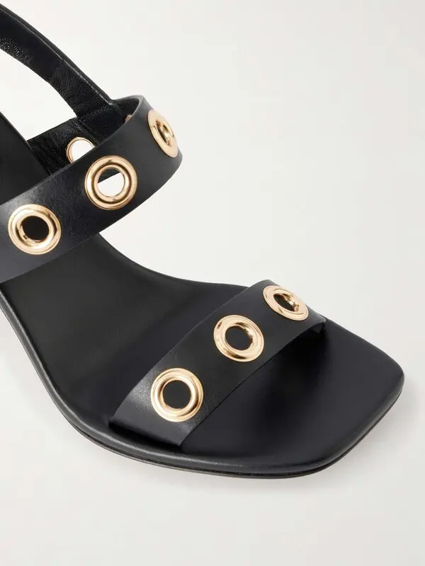 Chloé Embellished Leather Sandals