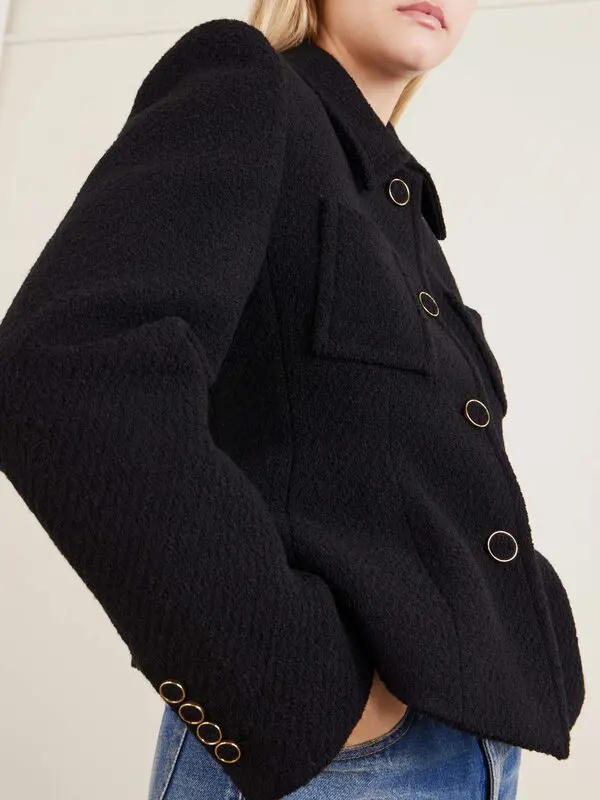 Chloé Wool-blend Bouclé Jacket