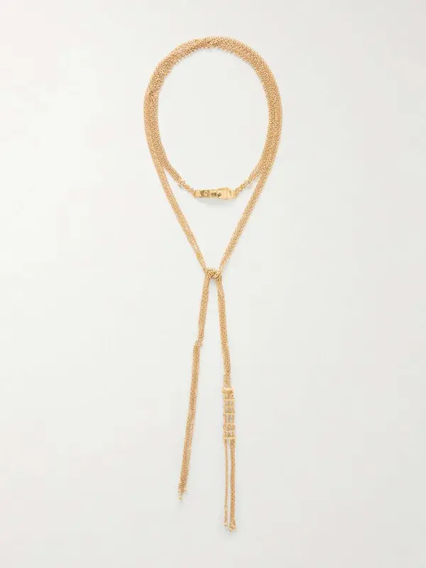 Chloé Logo-embellished -tone Necklace