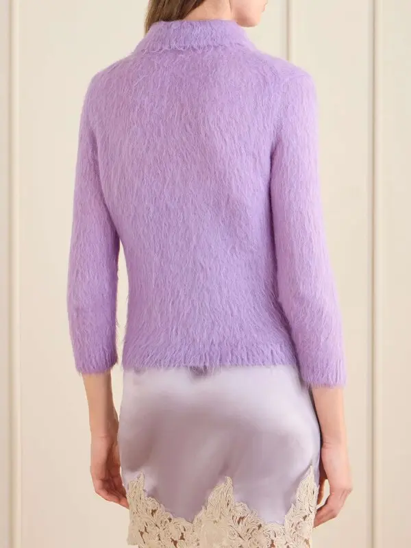 Chloé Alpaca-blend Turtleneck Polo Sweater