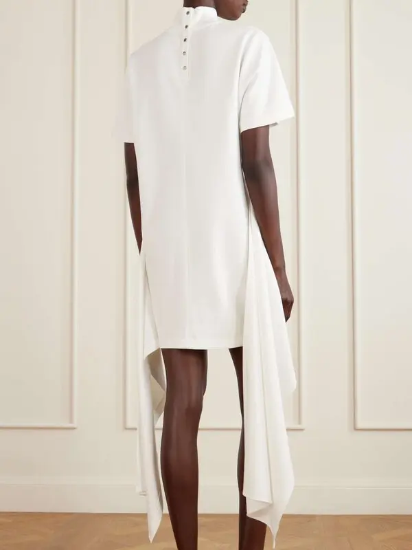 Alaïa Cotton-blend Jersey Mini Dress