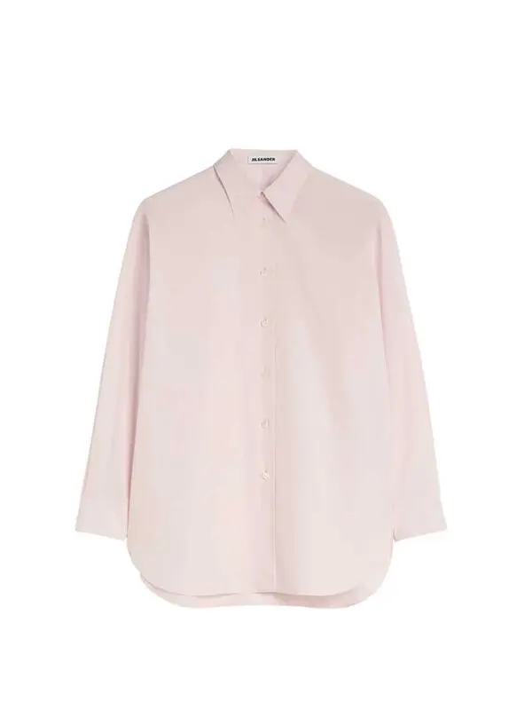 JIL SANDER Lightweight Cotton Poplin Shirt - Multicolor