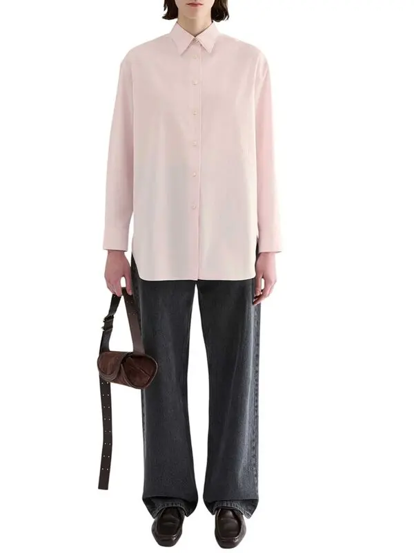 JIL SANDER Lightweight Cotton Poplin Shirt - Multicolor