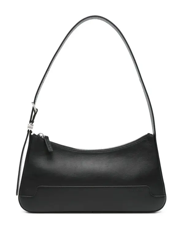 Marni Leather Shoulder Bag With Zip