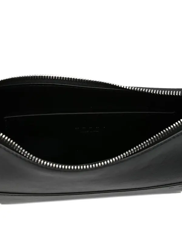 Marni Leather Shoulder Bag With Zip