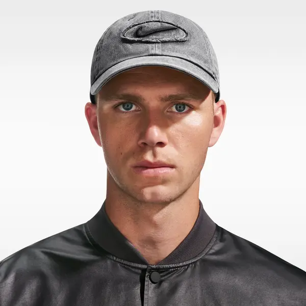 Nike Club Unstructured Denim Patch Cap
