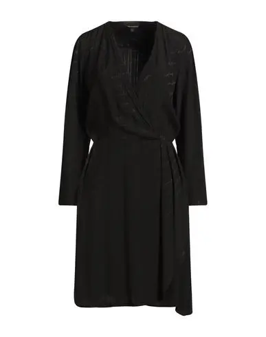 Armani Exchange Mini Dress Size Viscose - Black