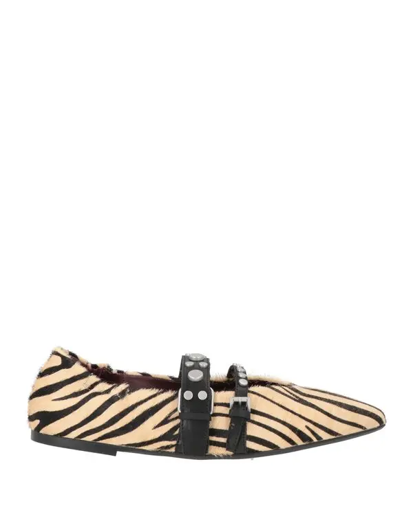 Ash Ballet Flats Size Leather
