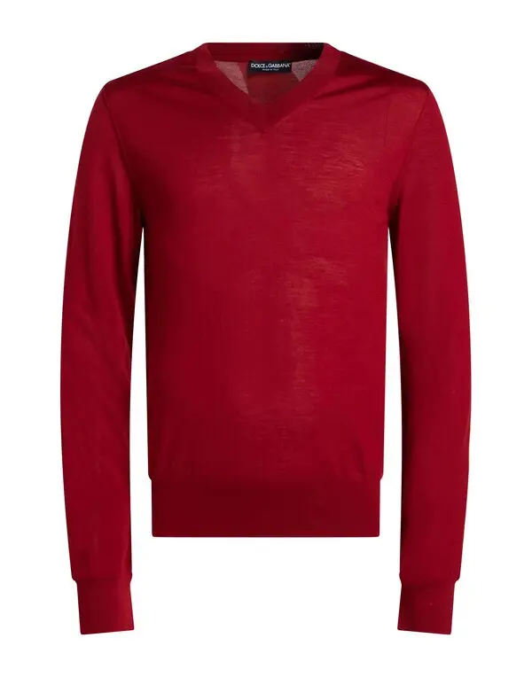 Dolce & Gabbana Sweater Burgundy Size Cashmere