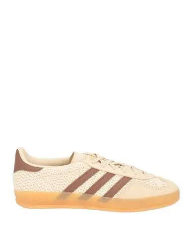 ADIDAS ORIGINALS Low-top Sneakers With Tweed And Leather Accents - Beige