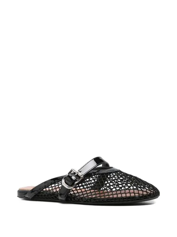Alaïa Fishnet Slippers