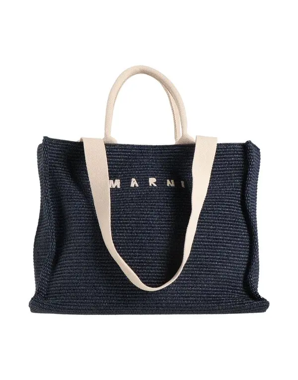 Marni Shopper Bag With Embroidered Logo