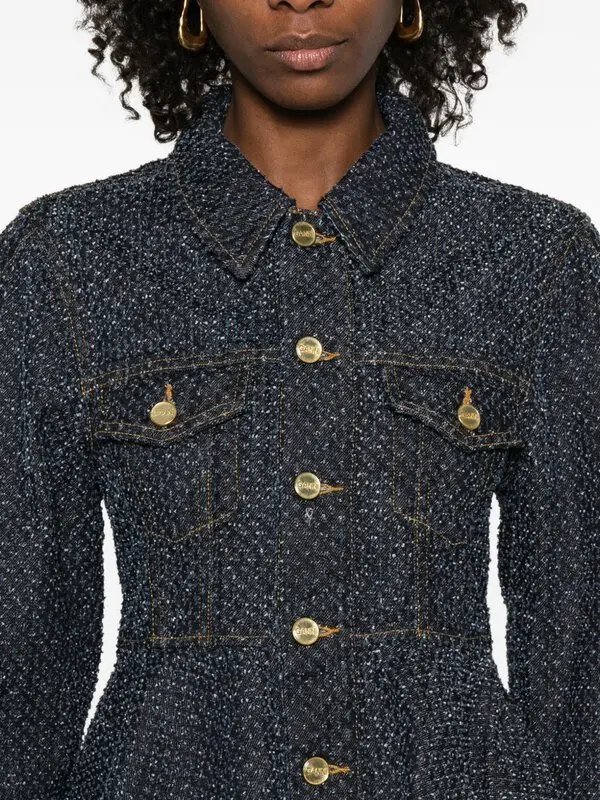 GANNI Denim Cotton Jacket