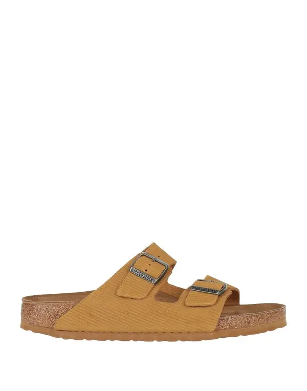 BIRKENSTOCK Sandals Camel Size Soft Leather