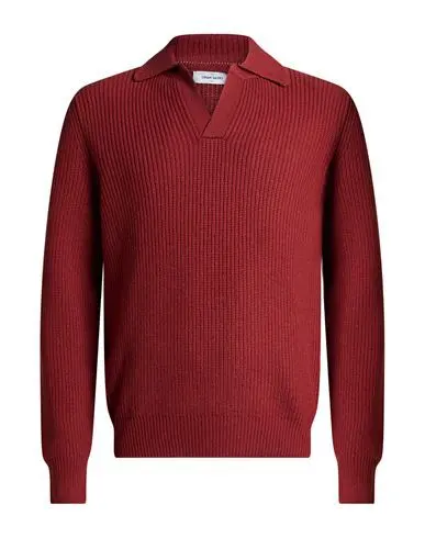GRAN SASSO Super Geelong Sweater Rust Size Virgin Wool - Red