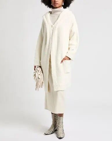 Liu Jo Cardigan In Acrylic, Wool, Alpaca Wool, And Polyester