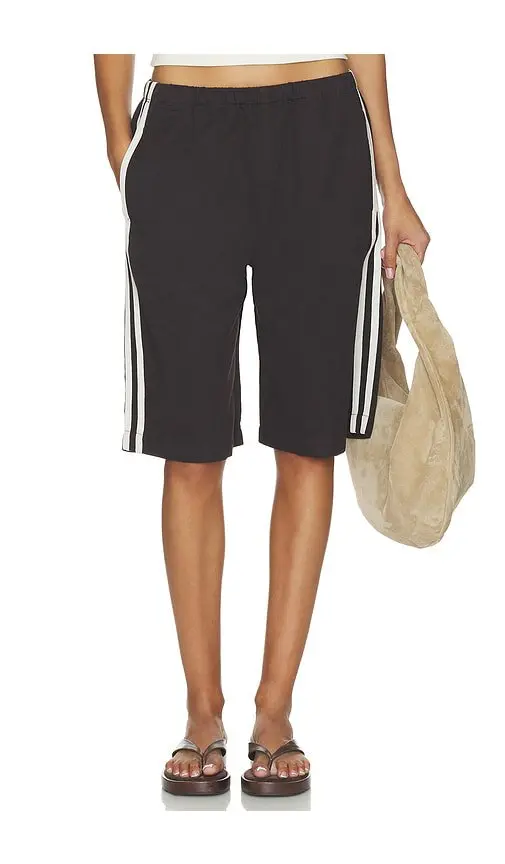 Citizens Of Humanity Anais Pull On Track Shorts - Chocolate