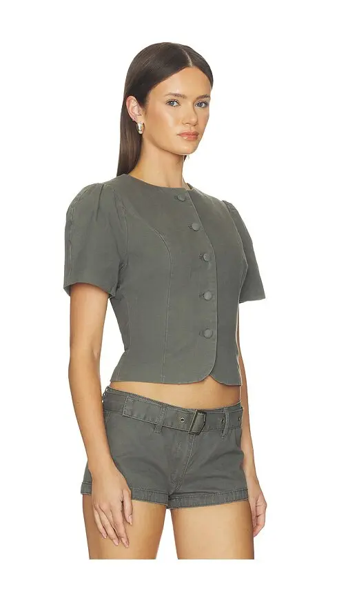 Lioness Femme Blouse In Green