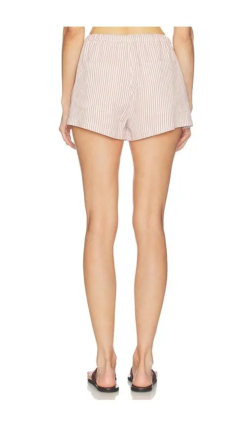 Citizens Of Humanity Este Drawstring Shorts In Red