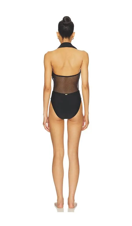 L'Agence Natalya Collared One Piece