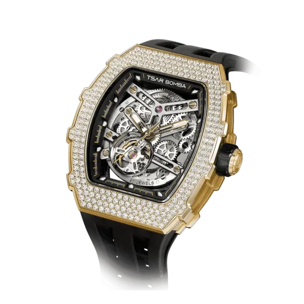 TSARBOMBA Automatic Watch - Black