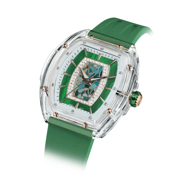 TSAR BOMBA Quartz Watch - Green