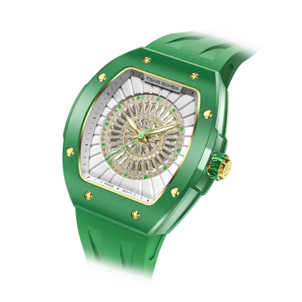 TSAR BOMBA Nucleus Femme 03-tb8220 Timepiece - Green