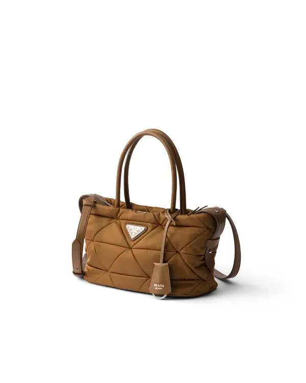 Prada Padded Re-nylon Medium Tote Bag