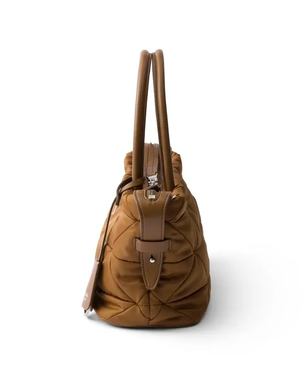 Prada Padded Re-nylon Medium Tote Bag