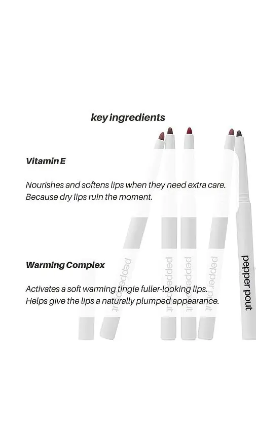 PEPPER POUT Hot Take Plumping Lip Liner
