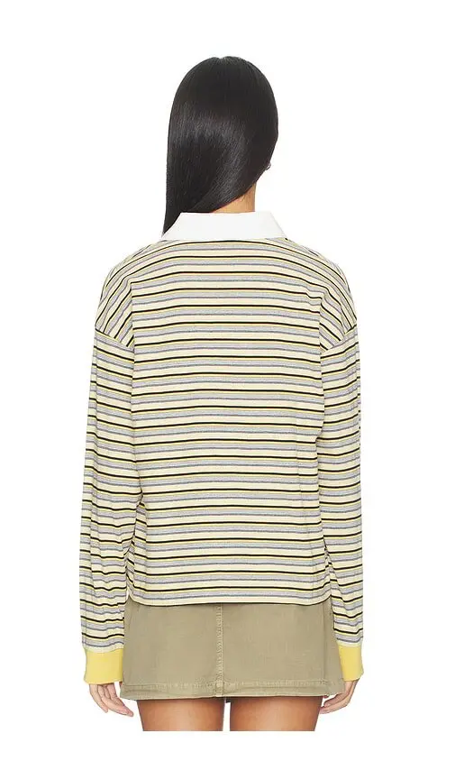 Lioness Countryside Polo - Ash Stripe