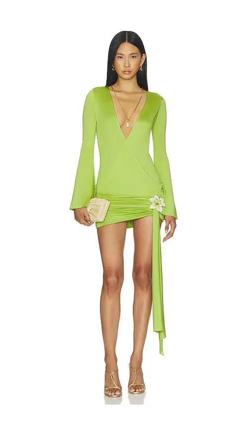 LOBA Tejinder Mini Dress - Green