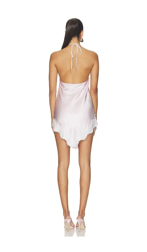 LOVERS AND FRIENDS Halterneck Mini Dress