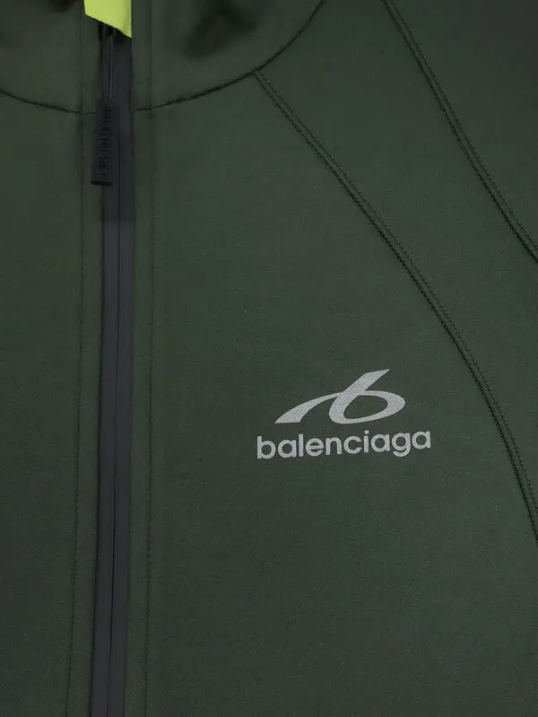 Balenciaga Fitted Zipup Sweatshirt
