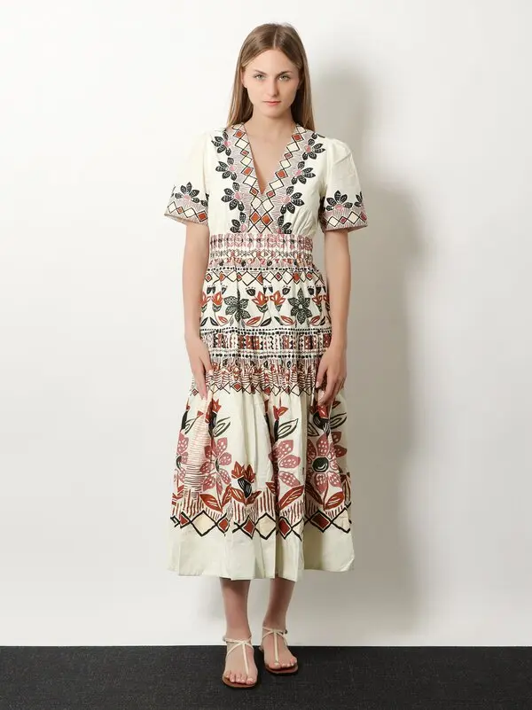 Farm Rio Ainika Organic Cotton Dress