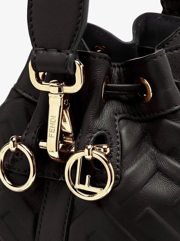 Fendi Mon Tresor Bucket Bag - Black