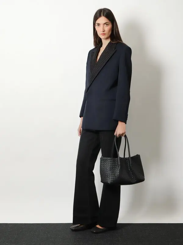 Bottega Veneta Intrecciato Woven Leather Tote Bag