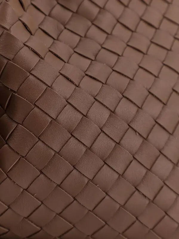 Bottega Veneta Pinacoteca Woven Leather Handbag - Brown