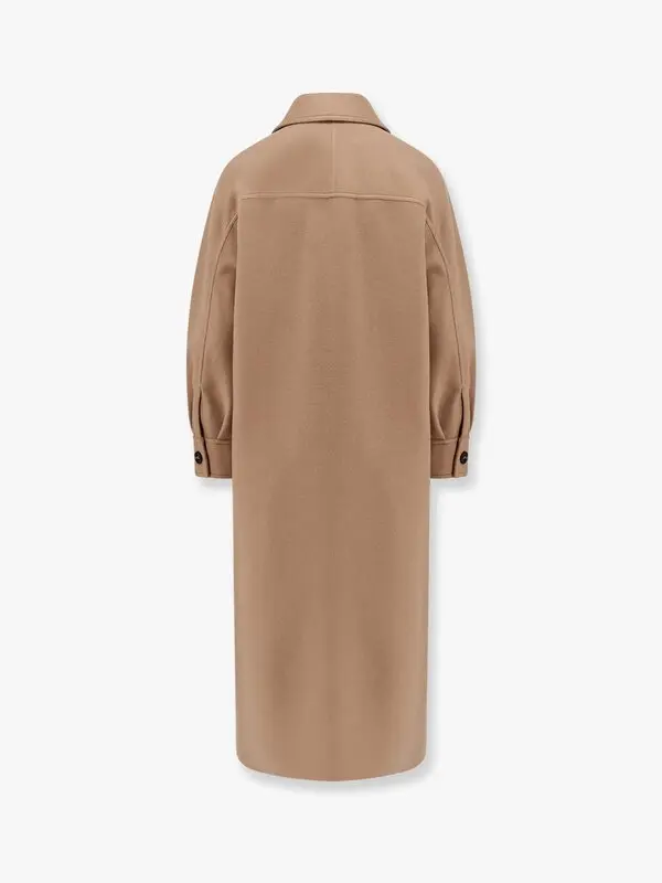 Max Mara Wool And Cashmere Coat - Brown