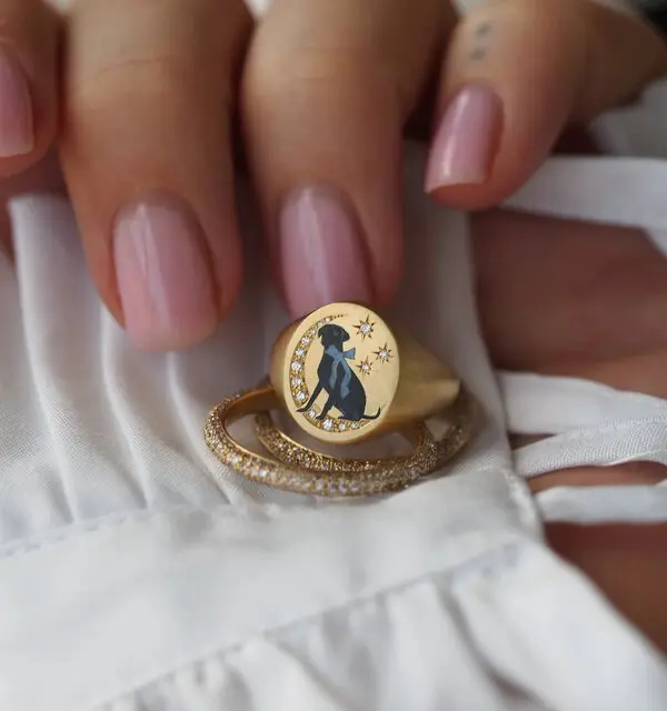 CECE JEWELLERY Chinese Zodiac Signet Ring