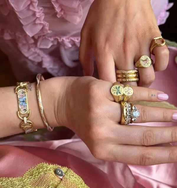 CECE JEWELLERY Phases Of The Moon Ring