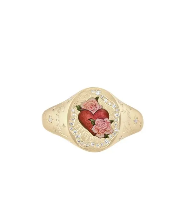 CECE JEWELLERY Sacred Love Ring - Gold