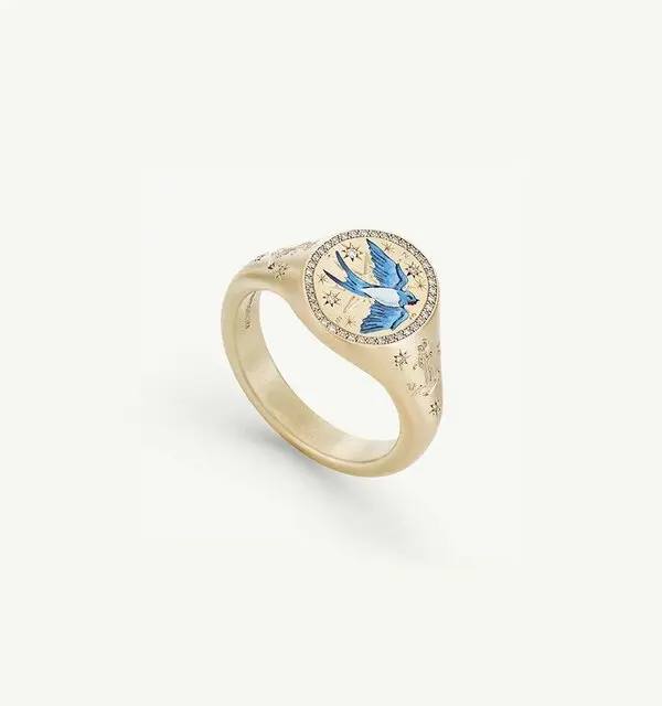 CECE JEWELLERY The Adventurer Signet Ring
